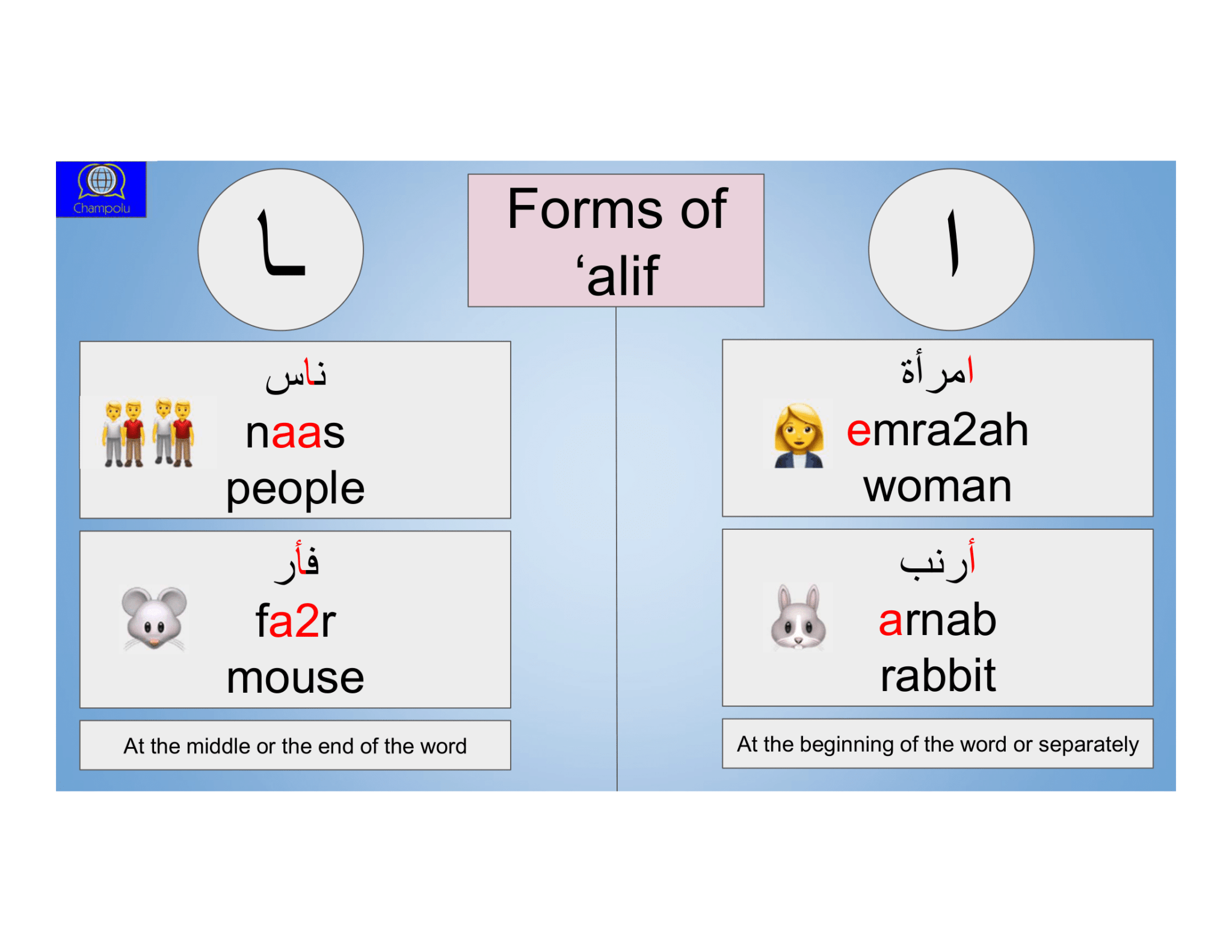 Arabic Alphabet Arabic Alphabet To English Basic Arabic Reading