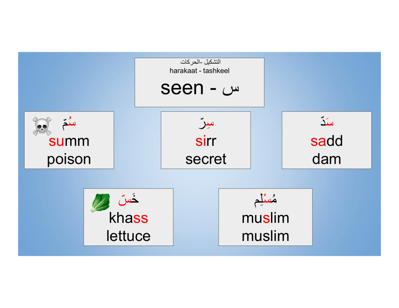 Lesson 2 - Learn Arabic diacritics/harakaat/tashkeel - Champolu
